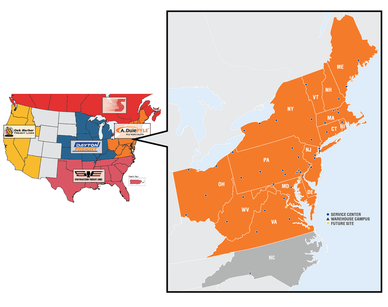 Reliable LTL Freight Solutions | A. Duie Pyle